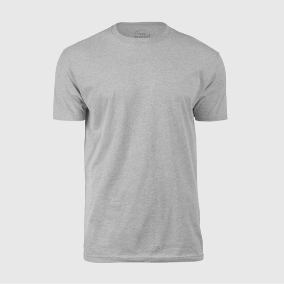 True Classic | Shirts | True Classic Heather Gray Crew Neck Tshirt ...